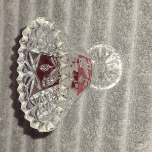 Hofbauer | Accents | Vintage Hofbauer Red Bird Crystal Vase Germany ...